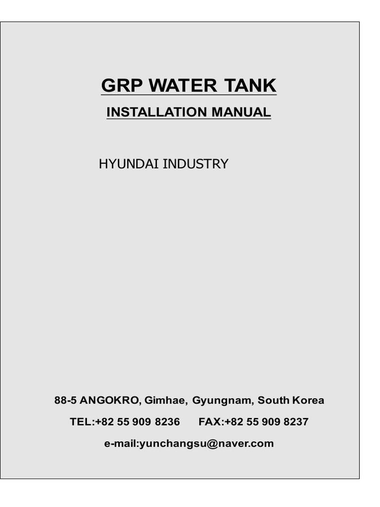 Installation Manual | PDF