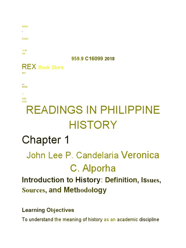 GE11 - Chapter 1 2022 | Download Free PDF | Primary Sources | Historian