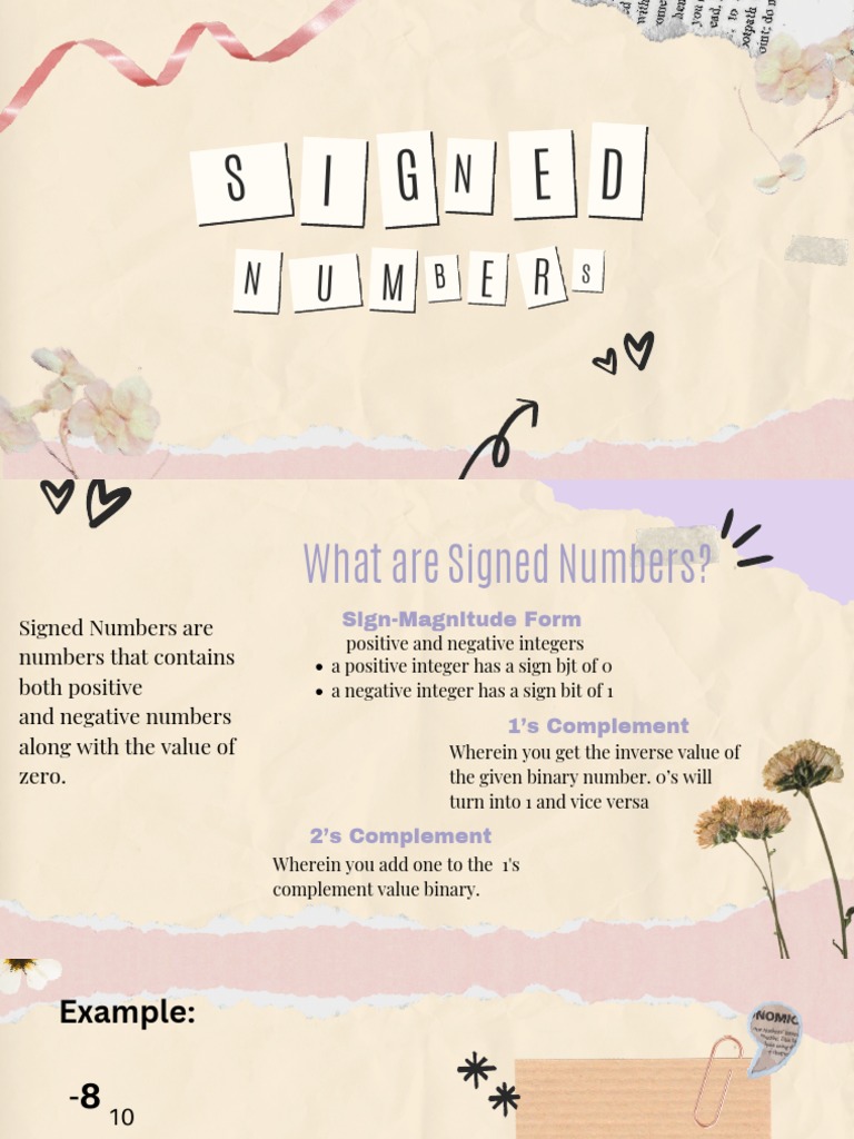 Signed-Magnitude Form | PDF