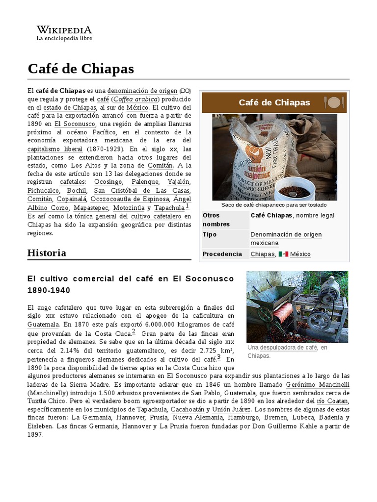 Café de Chiapas | PDF