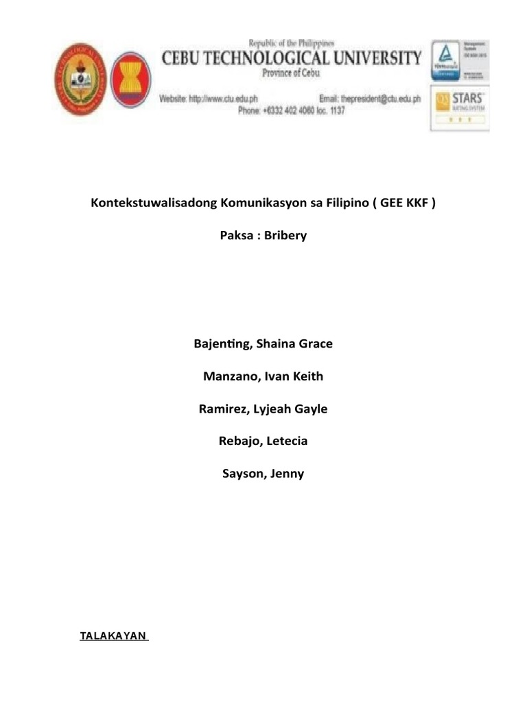 Gee KKF - Bribery | PDF Gee KKF - Bribery | PDF