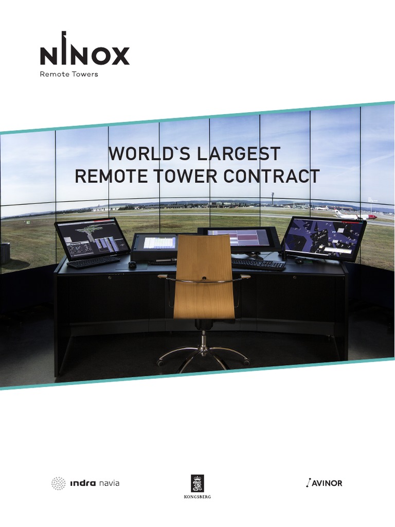 Indra Navia_NINOX Remote Towers brochure | PDF | Air Traffic Control | Airport