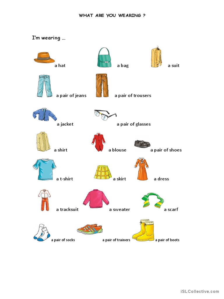 Clothes | PDF