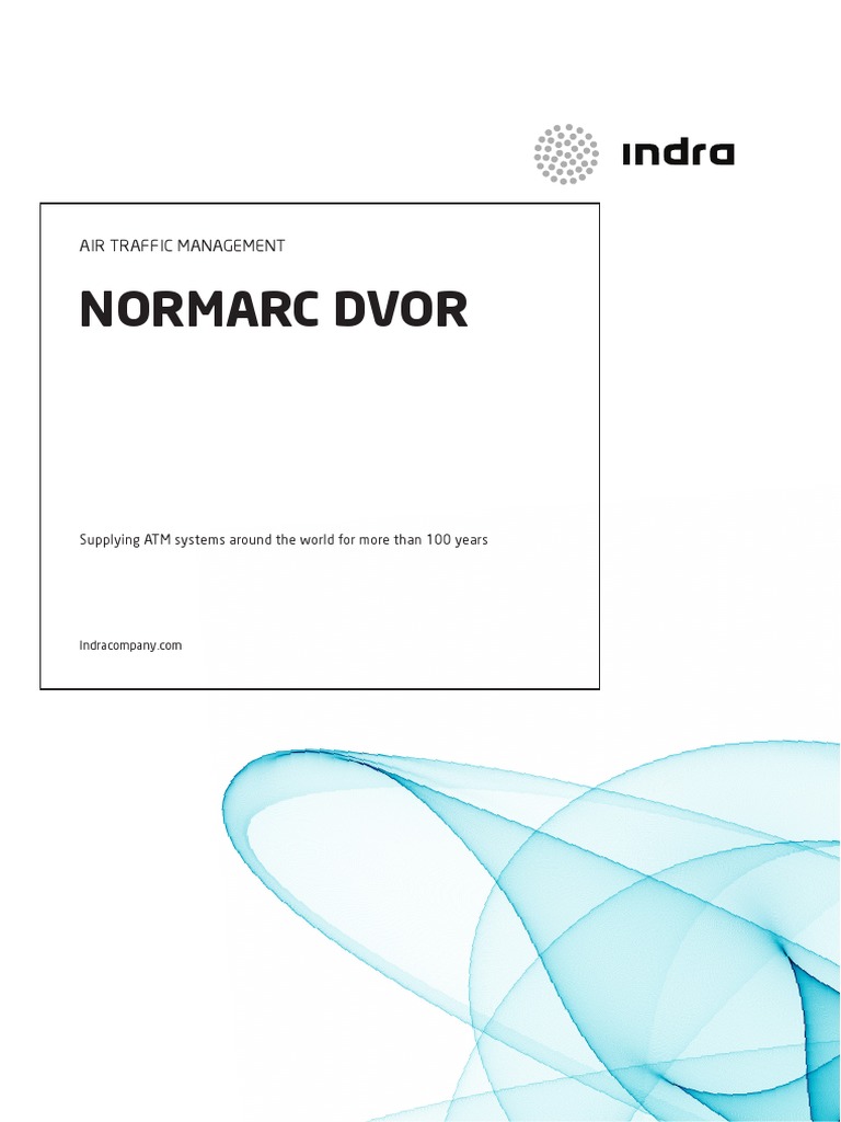 08 DVOR Indra Datasheet | PDF | Frequency Modulation | Modulation
