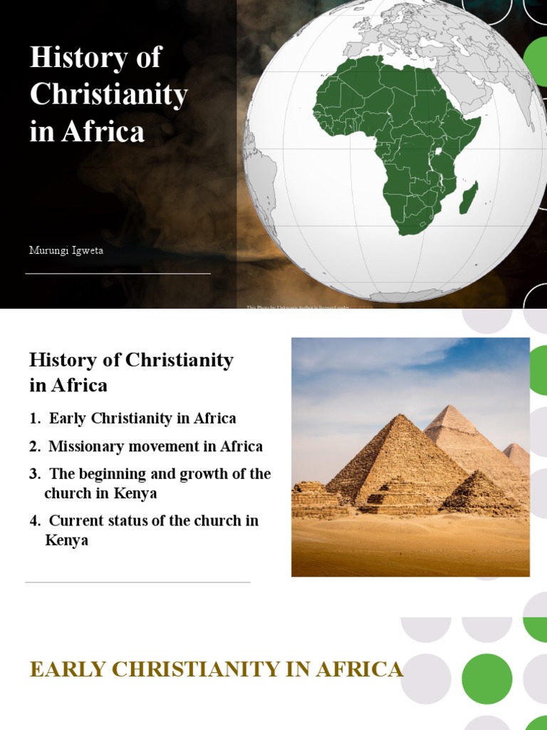 History of Christianity in Africa 1 | Download Free PDF | History Of Christianity | Africa