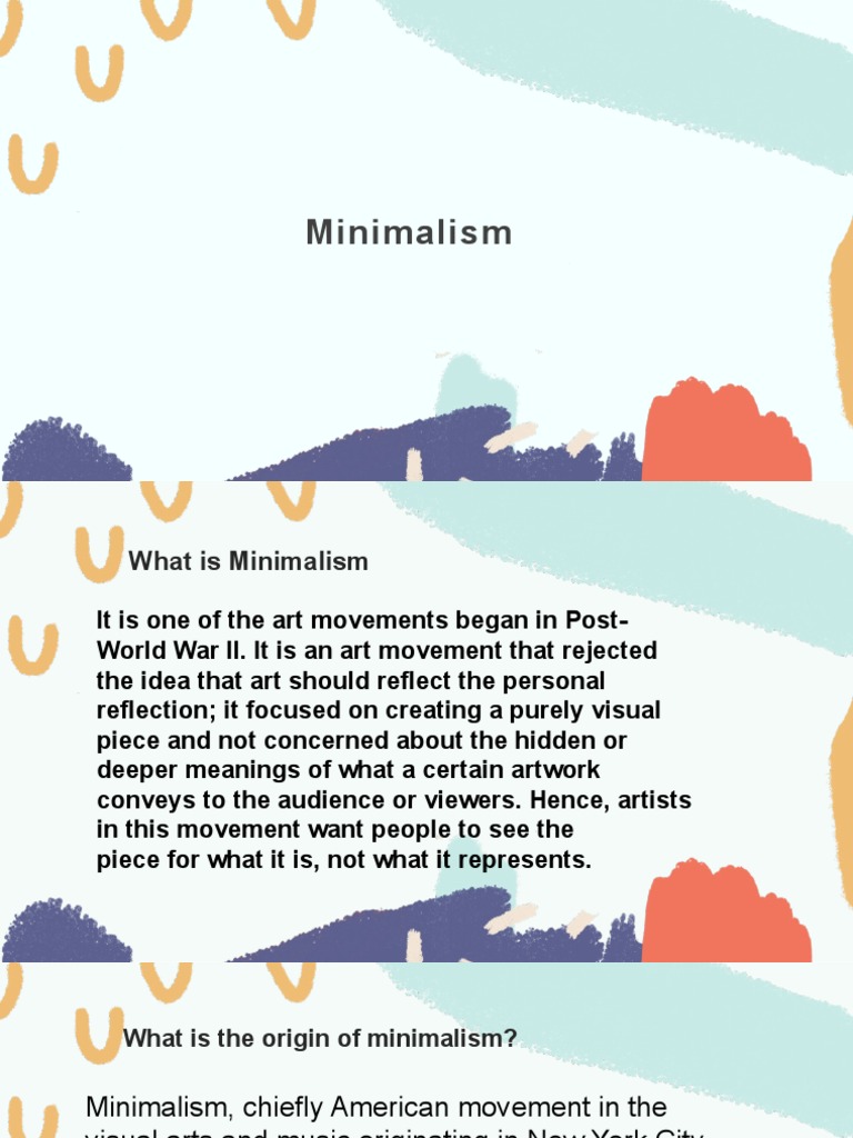 Minimalism | PDF