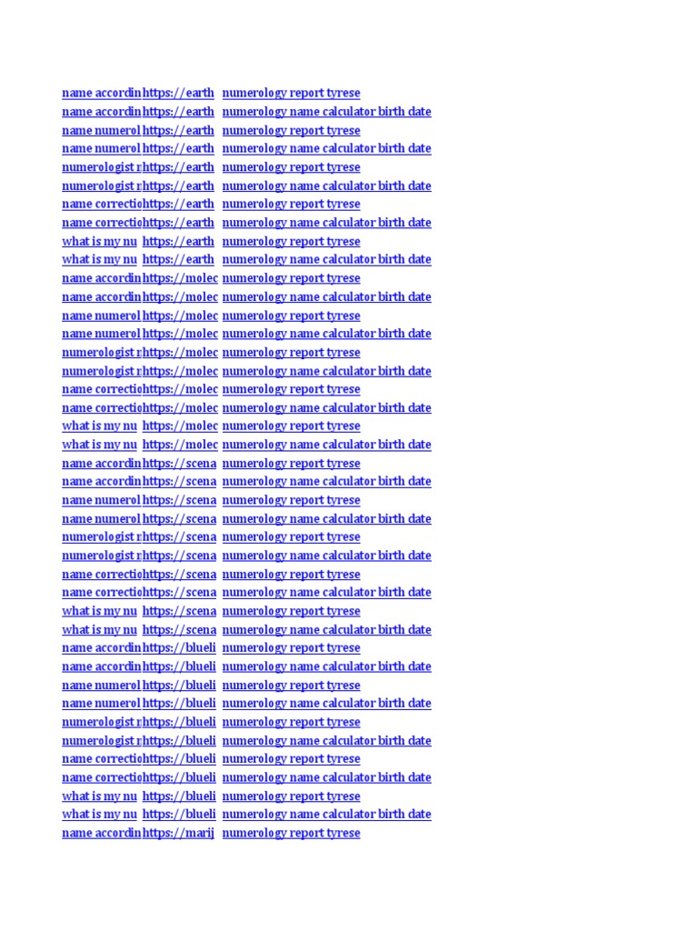 Numerology Books PDF | PDF