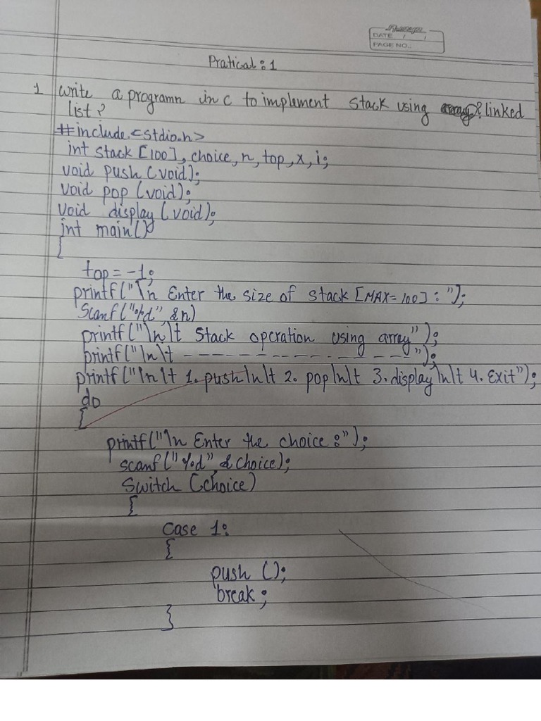 DSA Pratical File... | PDF