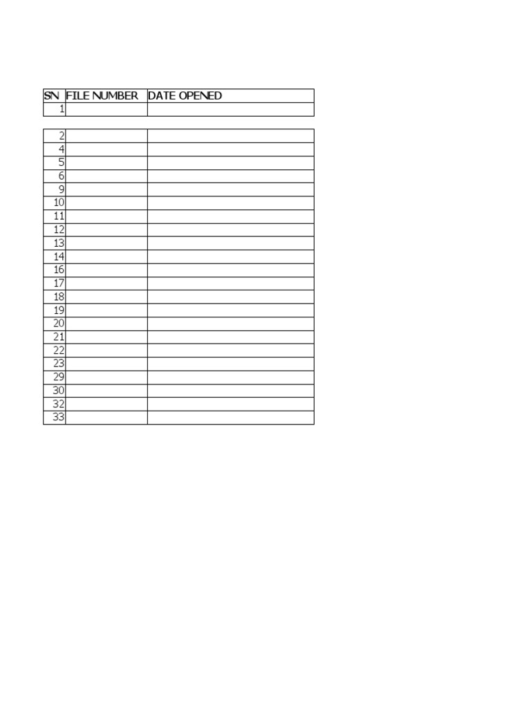 Files Numbers of Hse | PDF