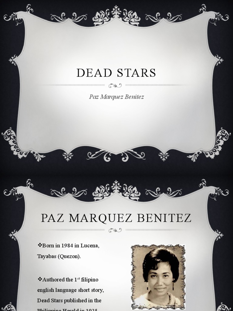 Overview of "Dead Stars" by Paz Marquez | PDF