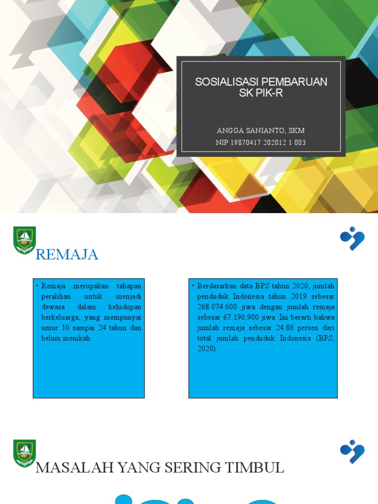 Sosialisasi Pembaruan SK Pik-R | PDF