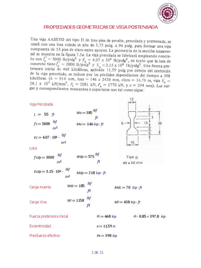 Vigas Compuestas 1 | PDF