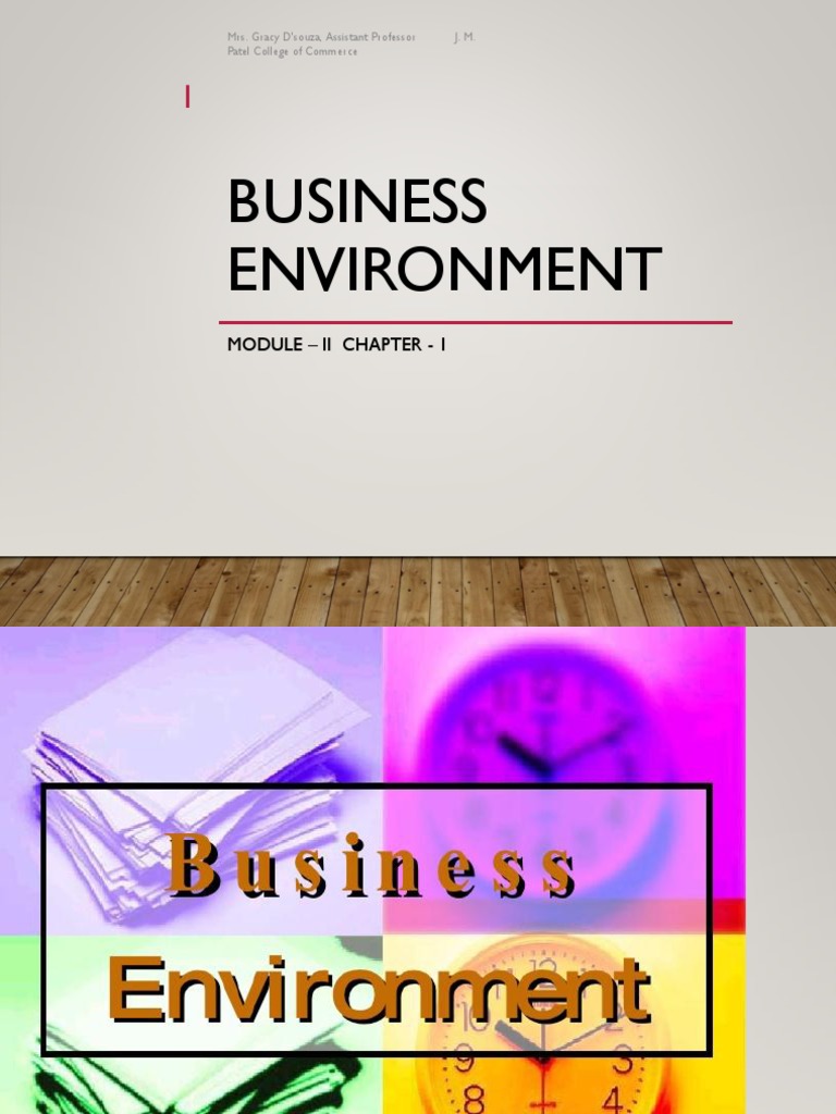 Business Environment Notes | PDF | Business Economics | Business Process