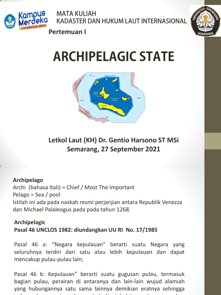 Pertemuan I - Archipelagic State | PDF