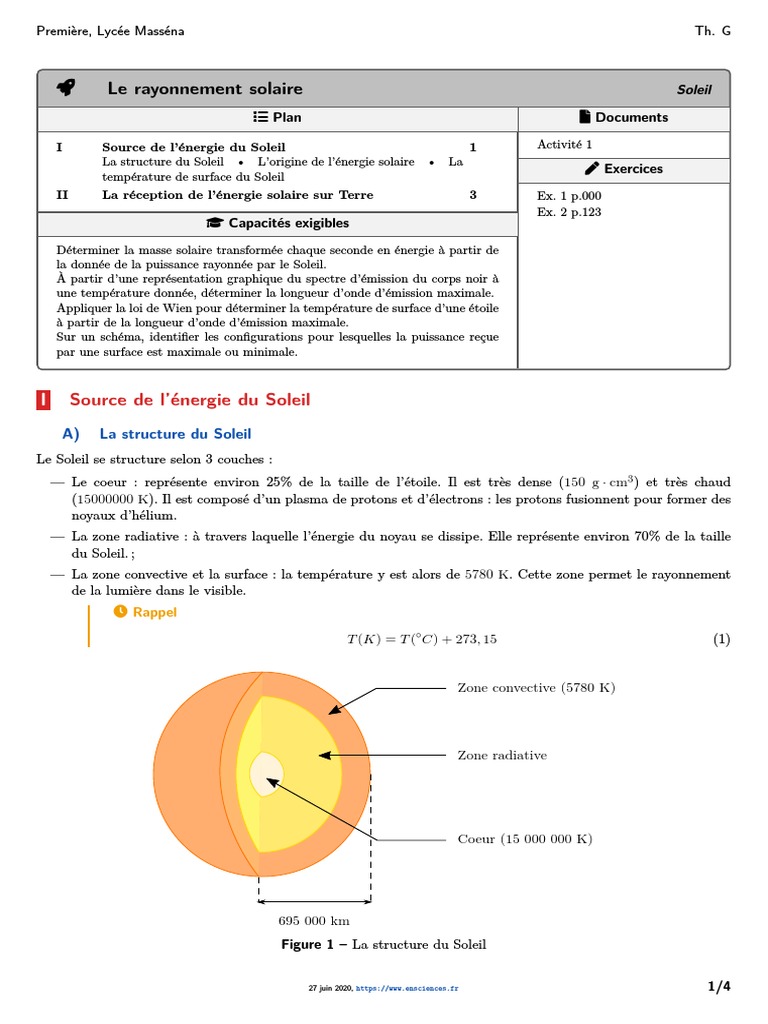 03 Rayonnement Cours-Web | PDF