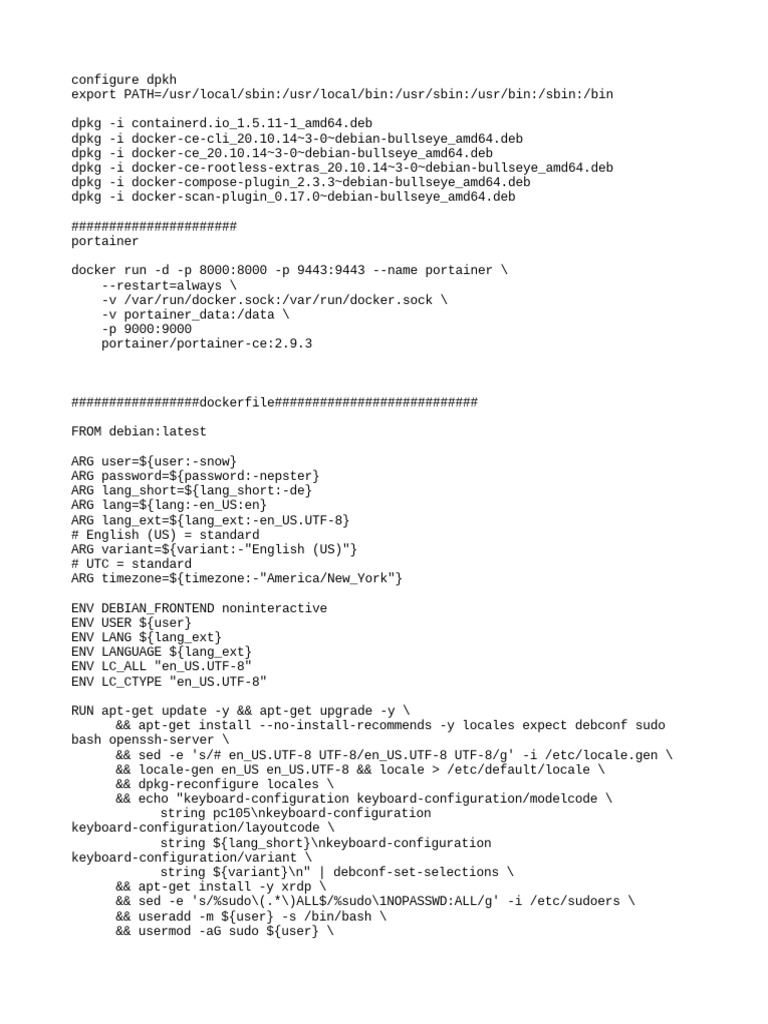 Install Docker Manual | PDF