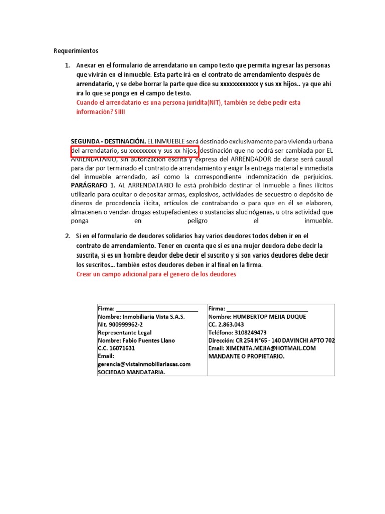 Requerimientos | PDF