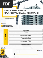 Pengendalian Pelaksanaan Kontrak - Standar 2025 | PDF