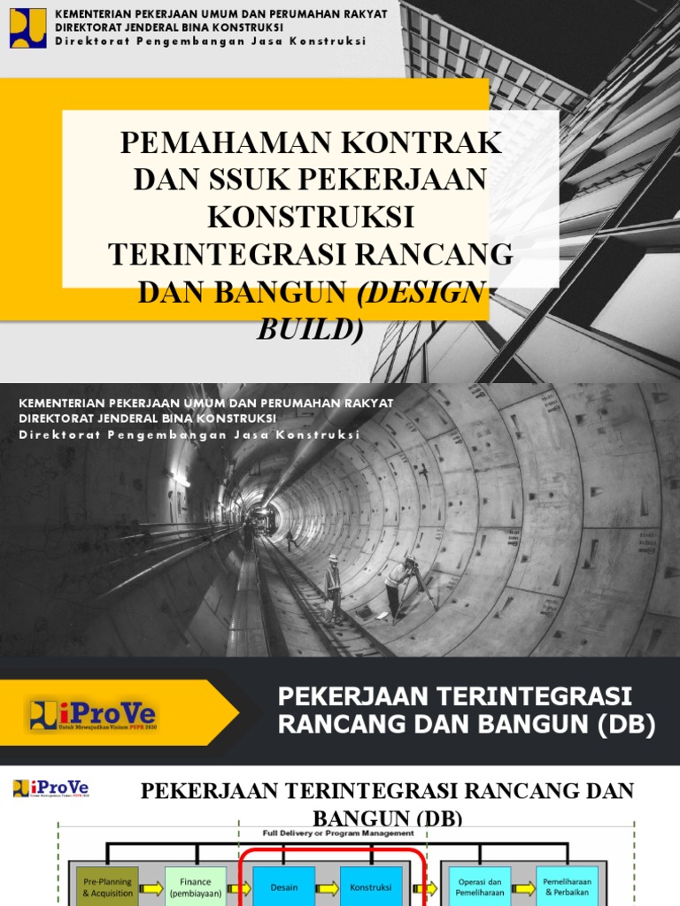Kontrak Pekerjaan Konstruksi DB | PDF
