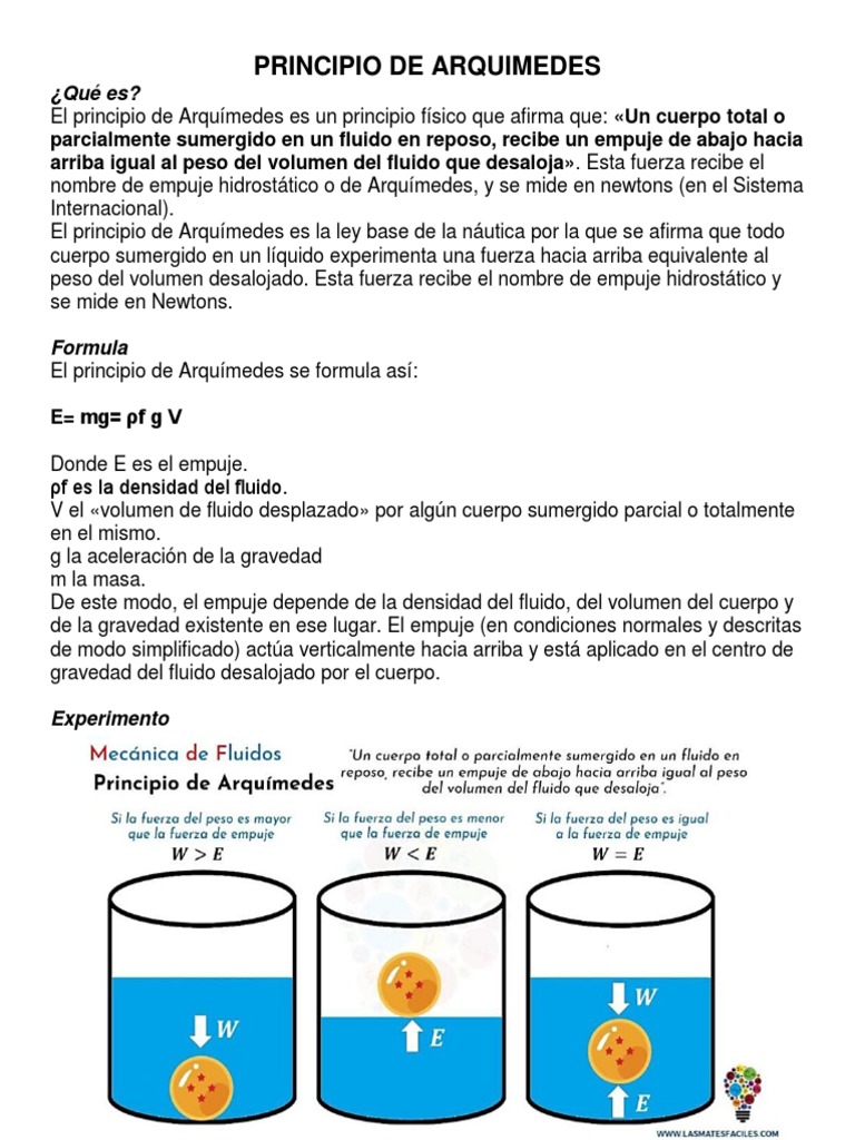 Principio De Arquimedes Pdf 7641