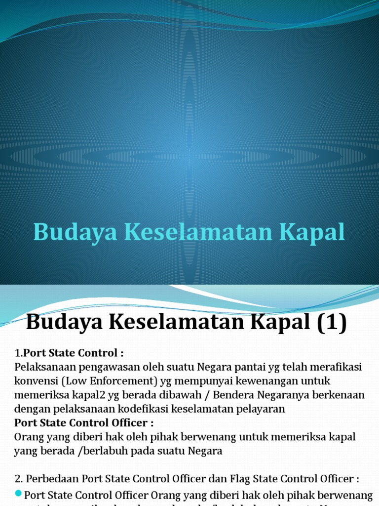 Pentingnya ISM Code dalam Keselamatan Kapal | PDF