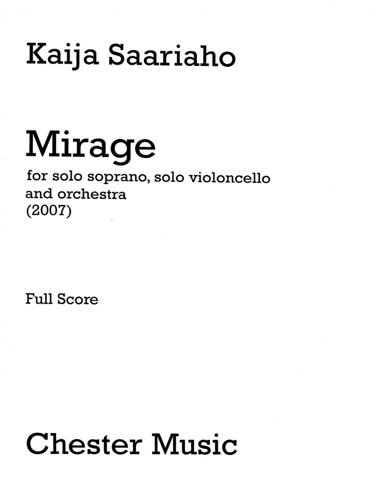 Mirage | PDF