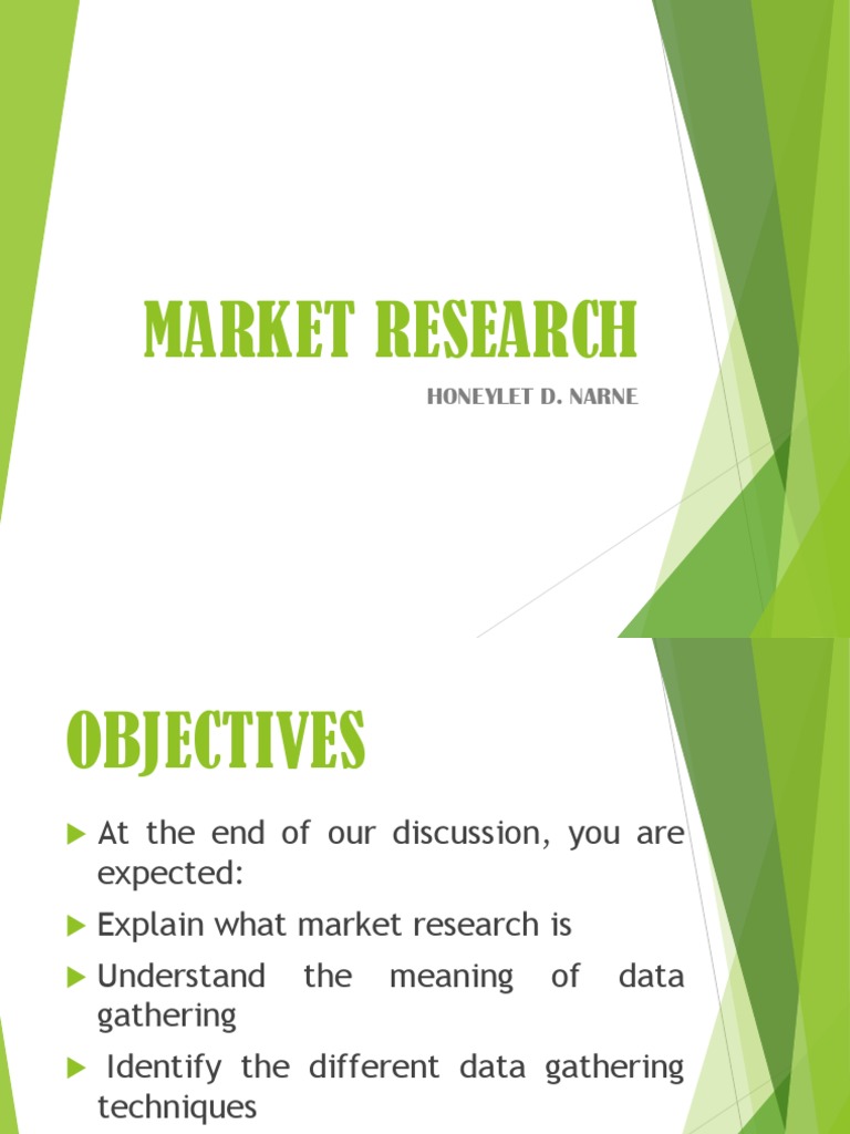 Lesson 5 Market Research | PDF | Marketing Research | Focus Group