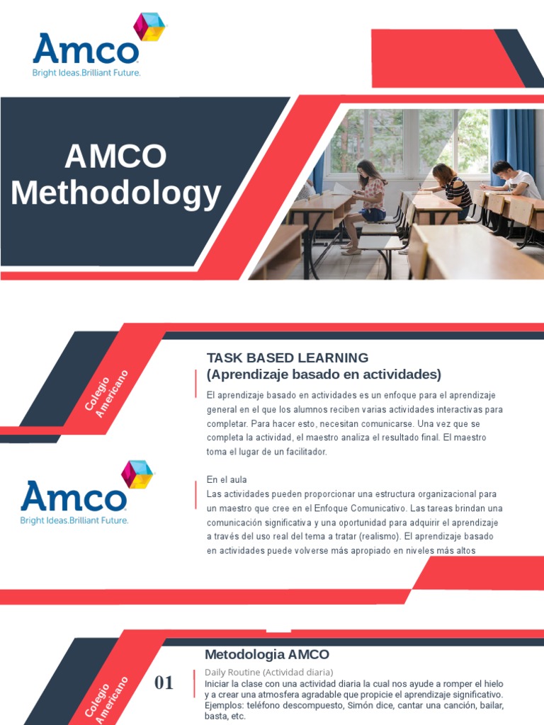 Metodologia Amco | PDF | Salón de clases | Modificación de comportamiento