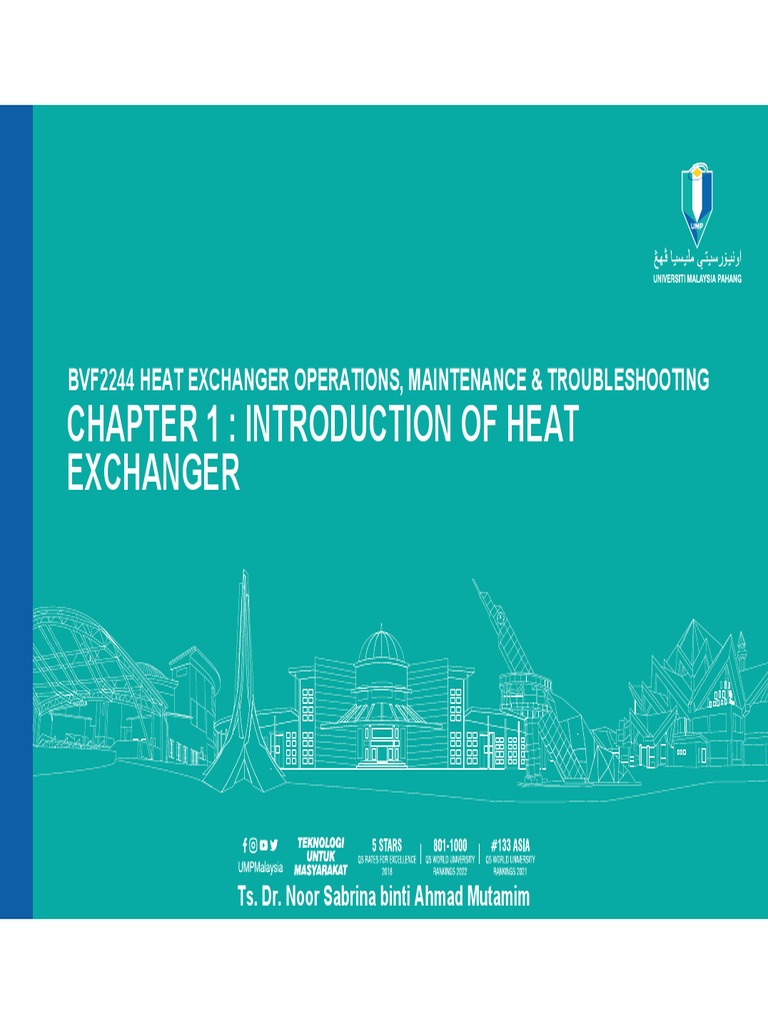 Chapter 1 Introduction of Heat Exchanger | PDF