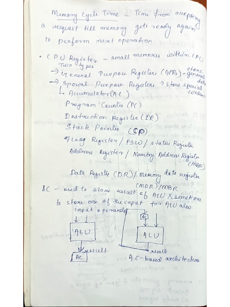 Coa Class Notes | PDF