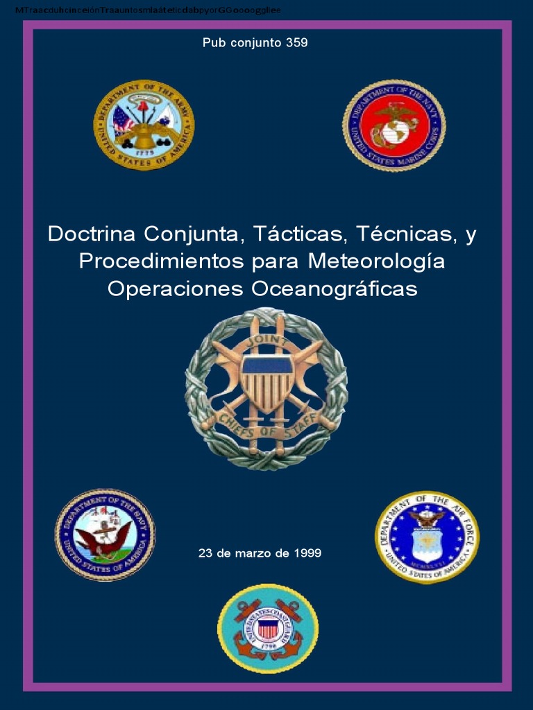 Tecticas y Tecnicas Metoc | PDF | Planificación | Fuerza Aérea de los ...