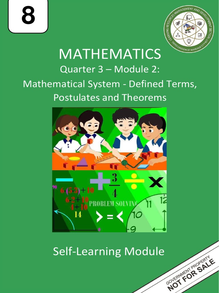G8 Math Q3 Module-2 | PDF | Triangle | Line (Geometry)
