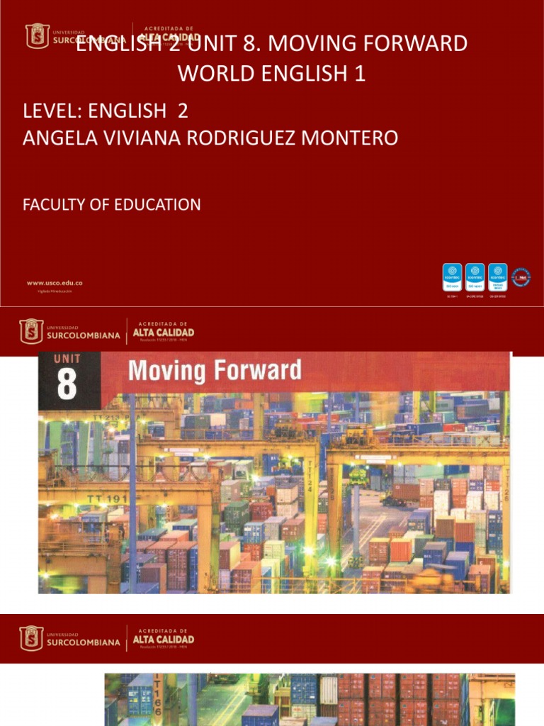 Ingles II Unit 8 | PDF