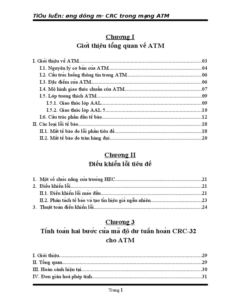 (123doc - VN) Tieu Luan Ve Atm | PDF
