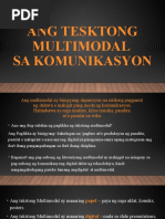 Q1.Elemento NG Tekstong Biswal | PDF