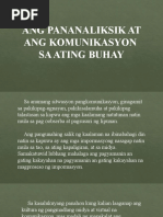 Ibat Ibang Uri NG Primaryang Batis | PDF