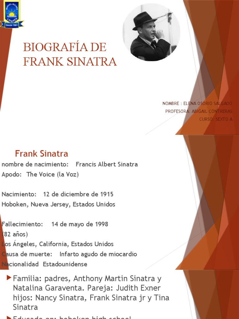 Frank Sinatra PPT 6a Elena | PDF