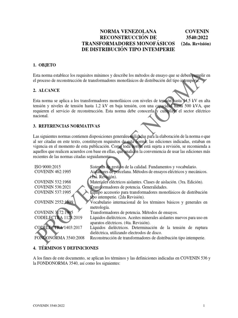 PNVC 3540-2022 | PDF