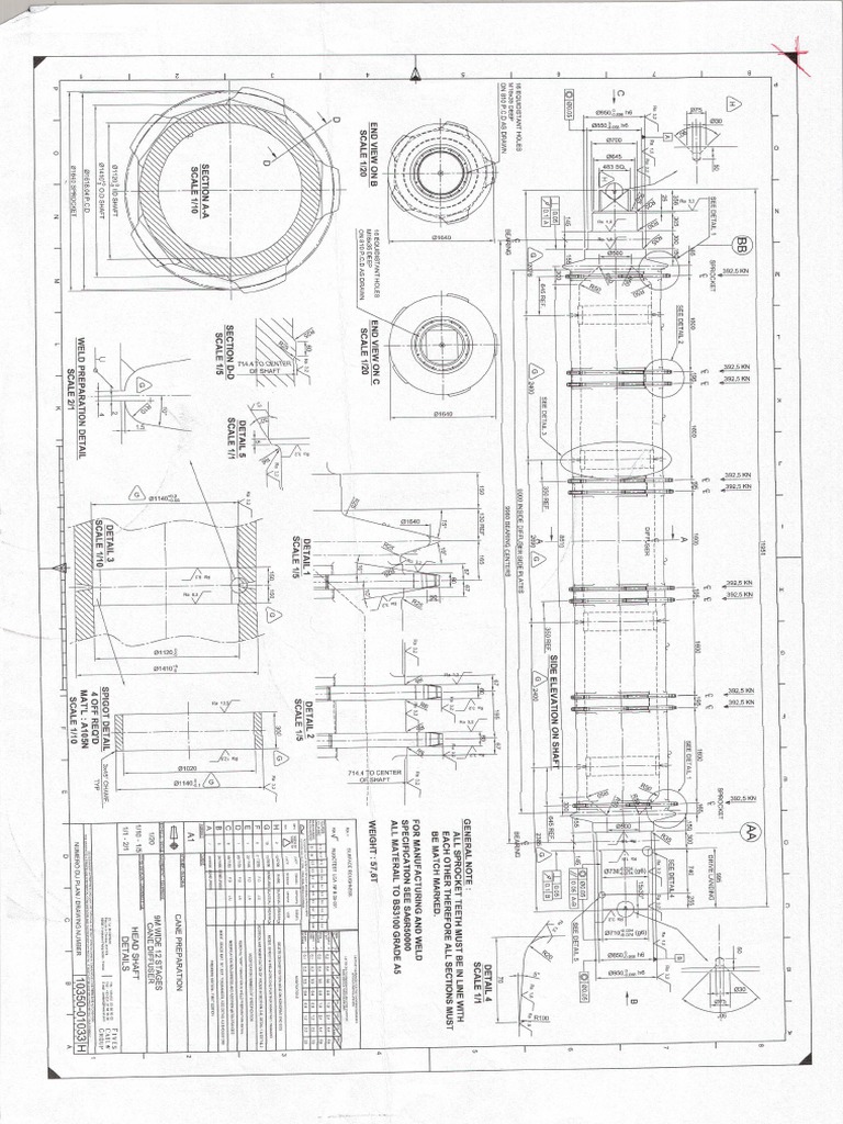 10350-01033 Diffuser Head Shaft Scan | PDF