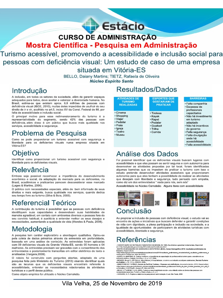 Banner Apresentação TCC | PDF