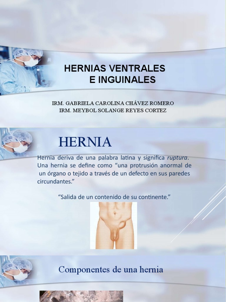Hernias | PDF | Enfermedades y trastornos | Medicina CLINICA