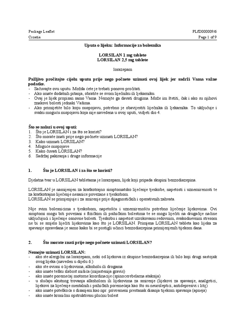 LORSILAN_1_mg_i_25_mg_tablete | PDF