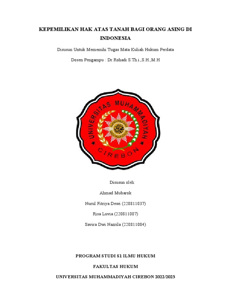 Makalah Kel 6(HK. Perdata) | PDF