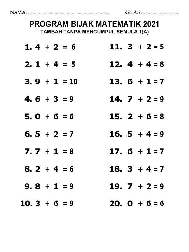 Bijak Matematik | PDF