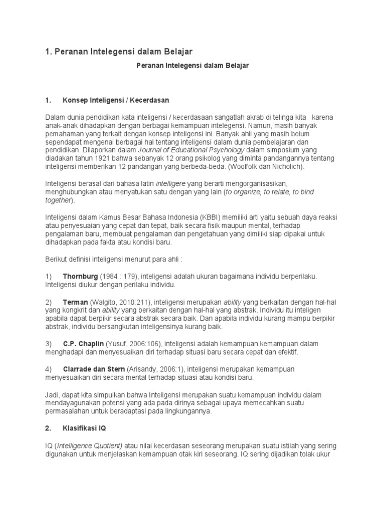 Rangkuman Materi Pertemuan 4 | PDF