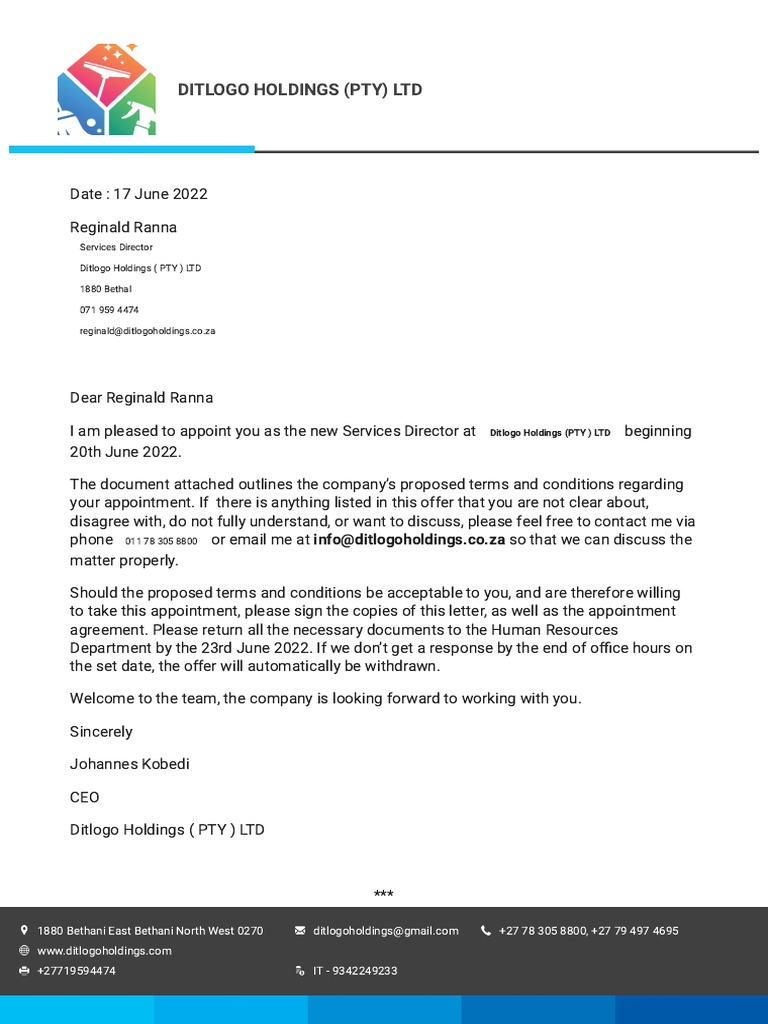 Letter Head 1655480708248 | PDF