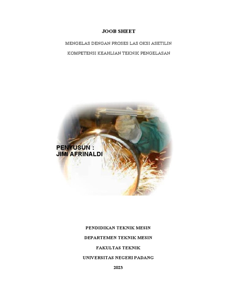 Job Sheet Las Oxy-Acetelyn | PDF