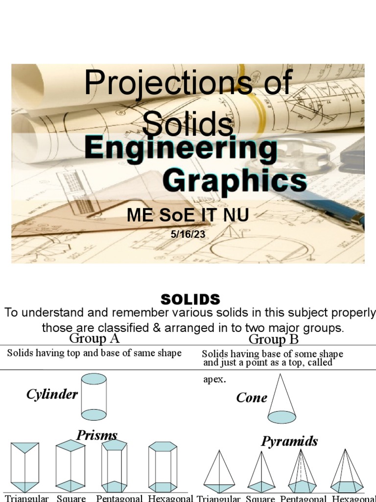 Sheet 2 Projection-of-Solids III | PDF | Geometric Shapes | Geometry