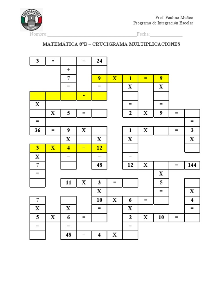 Laberinto Multiplicaciones | PDF