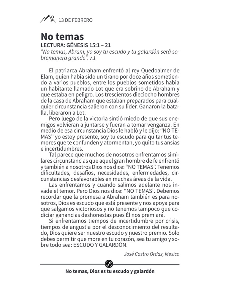 No Temas | PDF